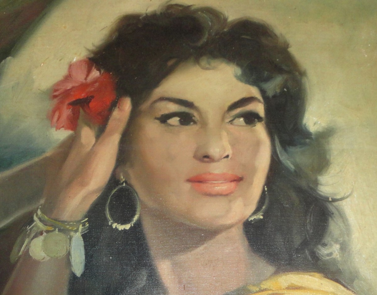 Vintage Gypsy Paintings