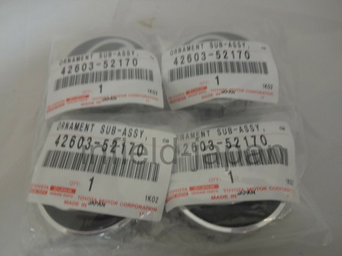 Genuine Toyota 2016-2017 Prius Center Wheel Caps 42603-52170 x4 F/S | eBay