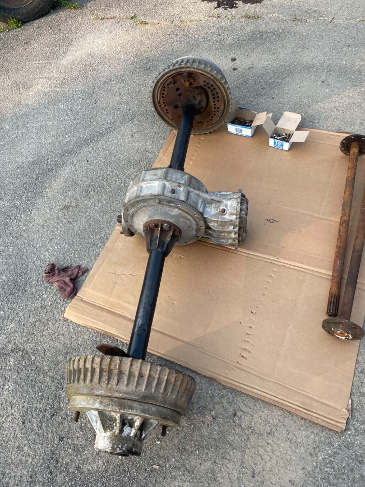 Quickchange Rear End Halibrand 301 Bells Tubes Hubs Circle Track Race ...