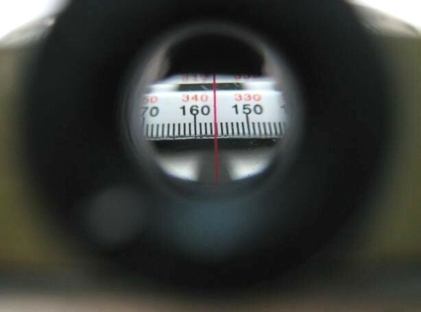 Quality Metal Marching Compass with Reading Eyepiece - Military Model ...