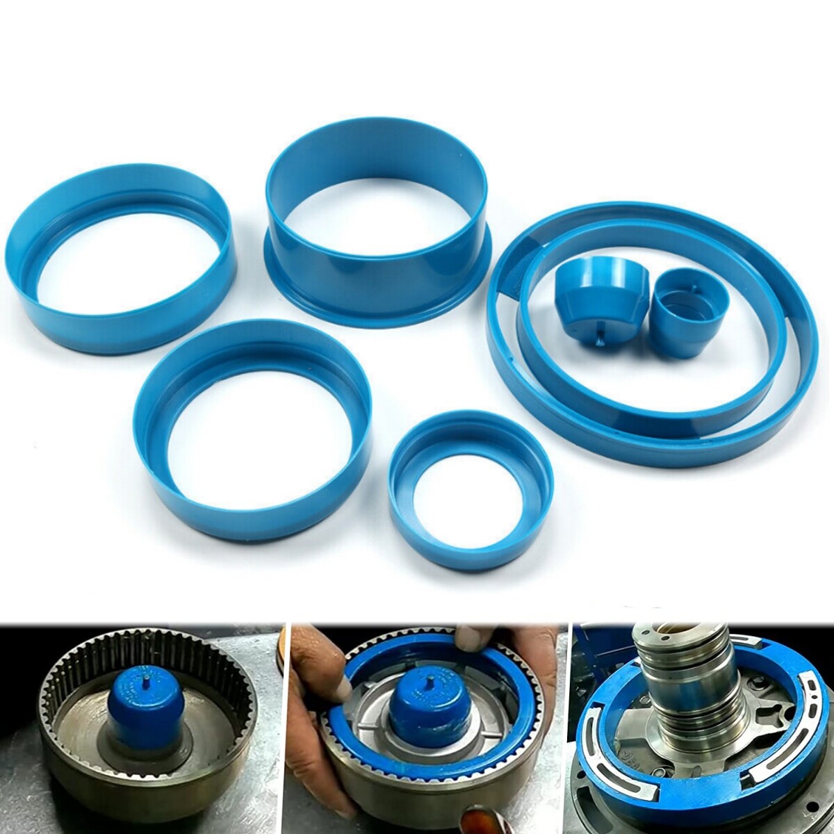 TRANSMISSIONS TOOL LIP SEAL INSTALLER PROTECTOR KIT FOR FORD AOD AODE ...