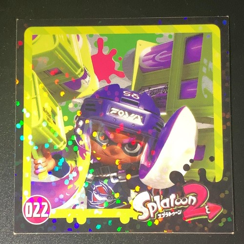Splatoon 2 022 Sticker Seal Prism Holo Nintendo 2017 Japanese | eBay
