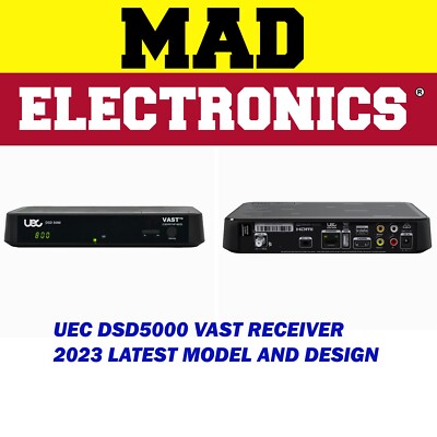 (2024) Altech UEC DSD5000 VAST Satellite Receiver Decoder PVR replace ...