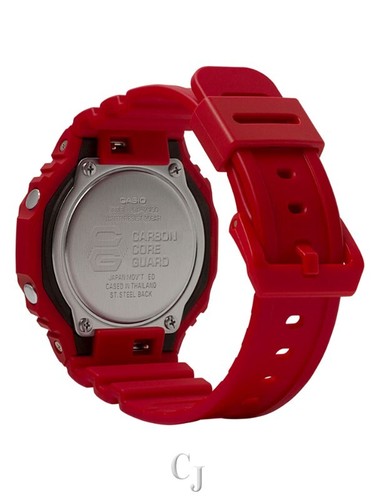 G-SHOCK GA-2100 SERIES RED DIAL ANALOG-DIGITAL WATCH GA2100-4A | eBay