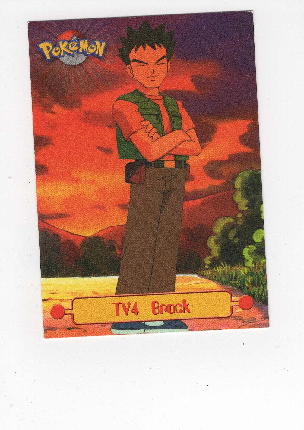 Pokemon Topps card #TV4 Brock | eBay