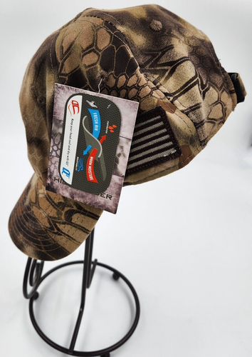 Kryptek Brown Geometric Camo Cap Patriotic Highlander Adjustable Q3 | eBay