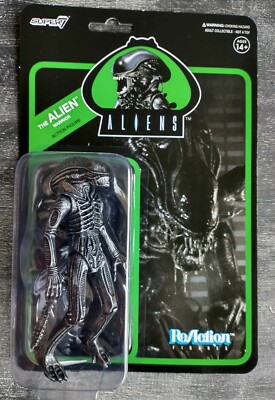 2021 ReAction Super 7 The Alien Warrior Action Figure | eBay