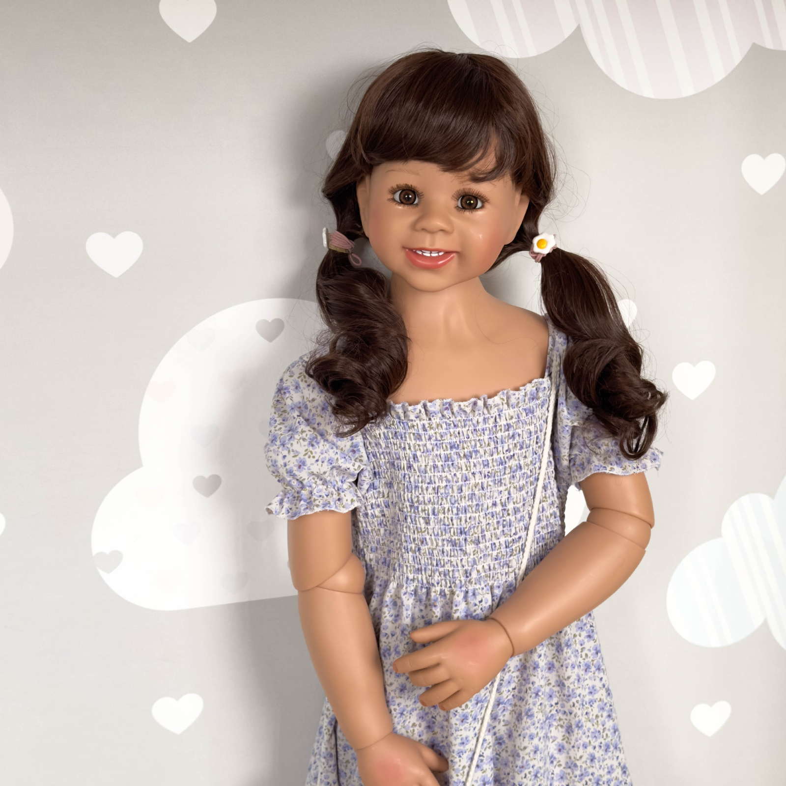 120CM Masterpiece Doll Reborn Toddler Doll Princess Baby Girl Full Body ...