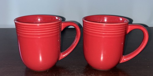 Lot Of 2 Mainstays Red Coffee Cup Mugs | eBay