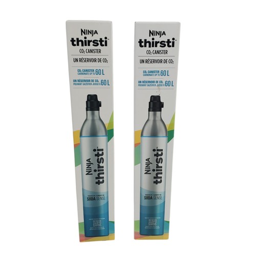 Ninja Thirsti CO2 Canister Soda Sense Refill 2 PACK | eBay