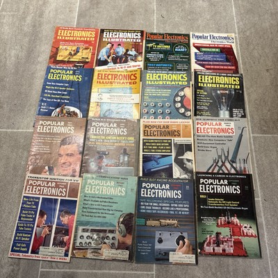 Vintage Electronics Illustrated Magazine lot of 16 CB's Radio's Stereo ...