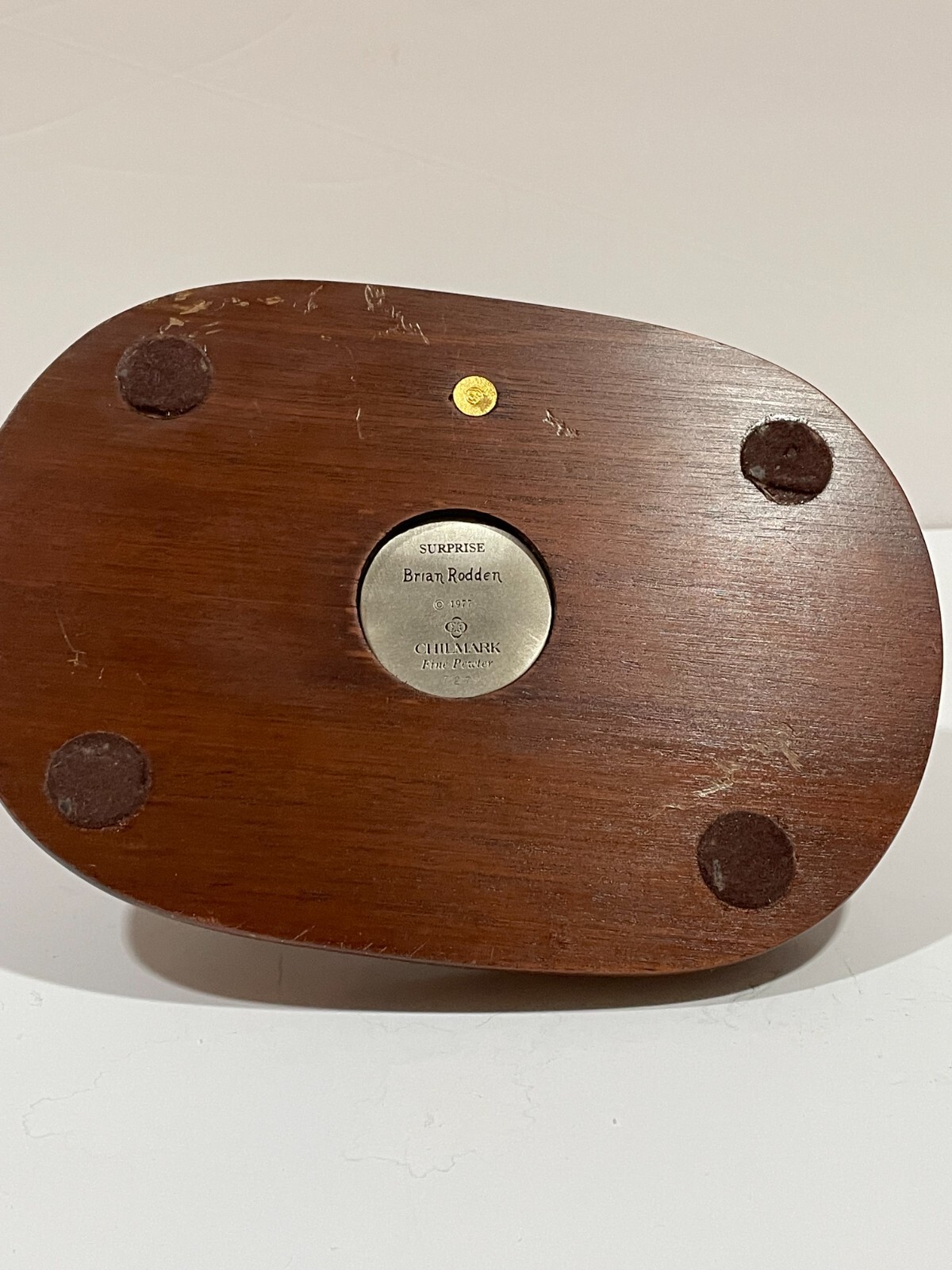 Surprise Chilmark Fine Pewter Spooked Horse Sculpture Signed Brian ...