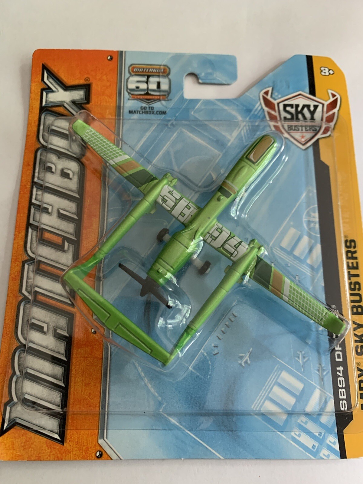 Matchbox 2012 SB94 Drone Green Airplane MBX Sky Busters (60Th Anniv ...
