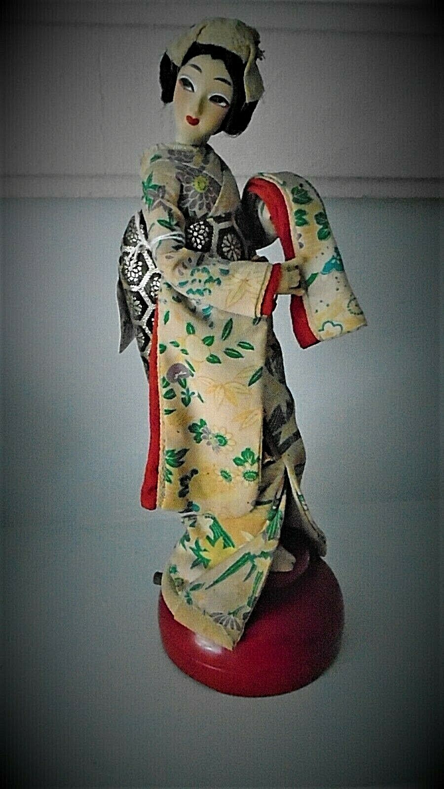 Vintage Japanese Sankyo Orgel geisha doll musical figurine | eBay