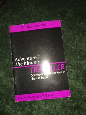 TRAVELLER ADVENTURE 1 THE KINUNIR GDW | eBay UK