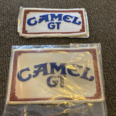 VTG Lot Of 2 Different CAMEL GT Racing Patches | eBay