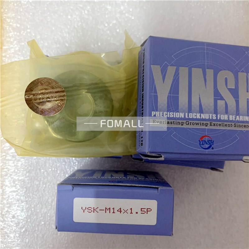 QTY:1 New For Yinsh Precision Bearing Lock nut YSK-M14x1.5P Clasp ...
