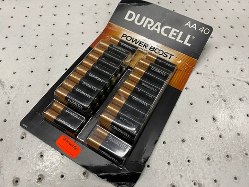 Duracell Power Boost AA Batteries 40 Pack 41333044682 | eBay