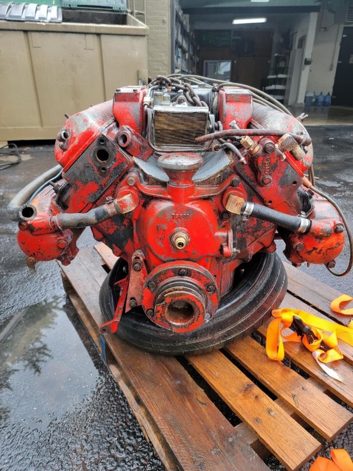 AMC 327 Fireball Motor(s) 225 HP Gray Marine Two (2)