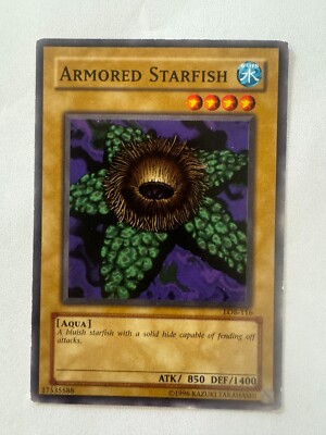 Armored Starfish - LOB-116 - Common - Unlimited Edition - MP - Yugioh ...