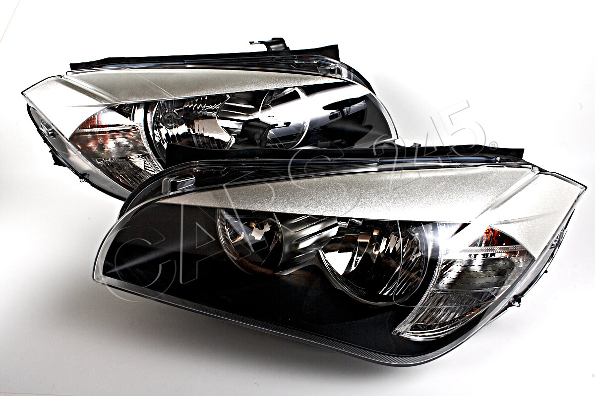 BMW X1 E84 Halogen Headlights Front Lamps LCI Facelift PAIR LH + RH ...