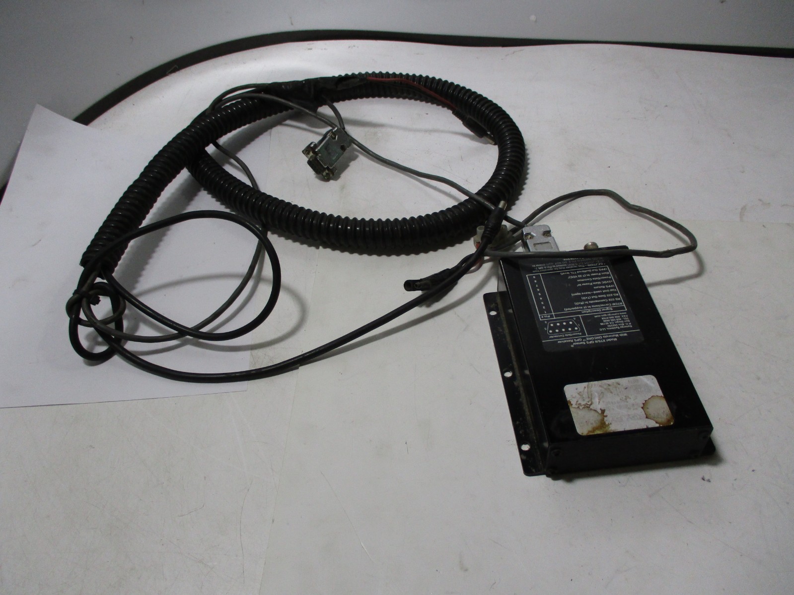 SYNERGY SYSTEMS XTS/II GPS SENSOR WITH MOTOROLA ONCORE GPS RECEIVER | eBay