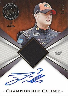 AUTOGRAPHED Ty Dillon 2015 Press Pass Racing CHAMPIONSHIP CALIBER (#3 ...