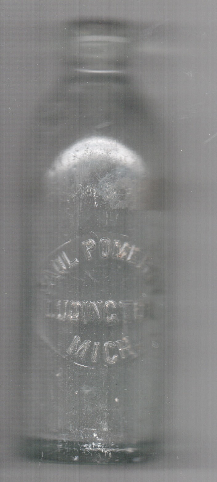 1890s Hutchinson Soda Bottle Paul Pomeroy Ludington Michigan | eBay