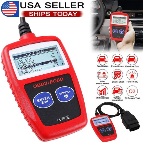 OBD2 Scanner OBD Code Reader Automotive Car Check Engine Diagnostic ...