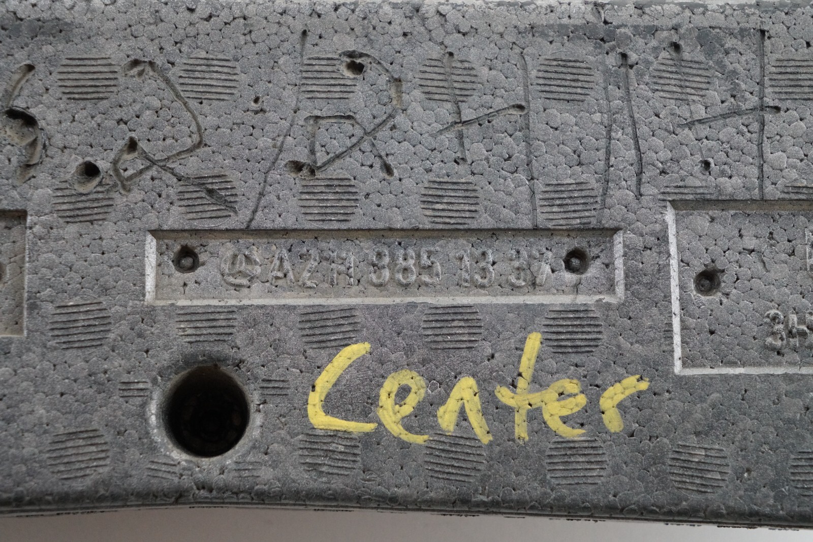 2007-2009 Mercedes W211 E320 Front Center Bumper Impact Absorber Foam ...