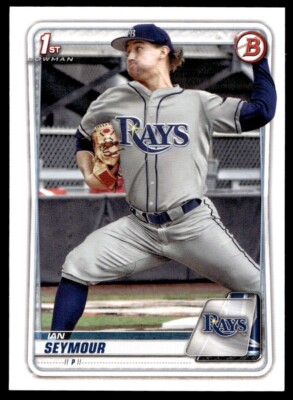 2020 Bowman Draft Ian Seymour G239 Tampa Bay Rays #BD-96 | eBay