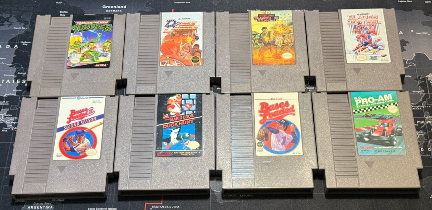 NES Game Lot | eBay