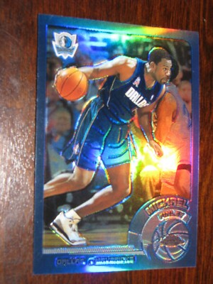 Dallas Mavericks 2002-2003 Topps Chrome #100 Michael Finley Refractor ...