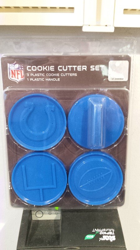 NFL Indianapolis Colts Cookie Cutter Set | eBay