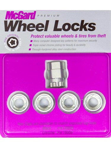 Mcgard Wheel Lock Premium 12 mm x 1.50 Thread Cone Seat Open End Key In ...