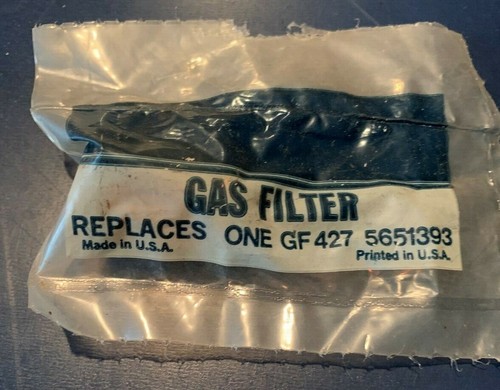 NOS GF-427 Quadrajet Gas Filter 1968-1975 Corvette, Chevelle, Camaro ...