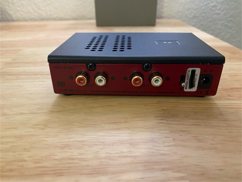 Schiit Magni Heretic Headphone Amplifier with Headphone Jack and Volume ...