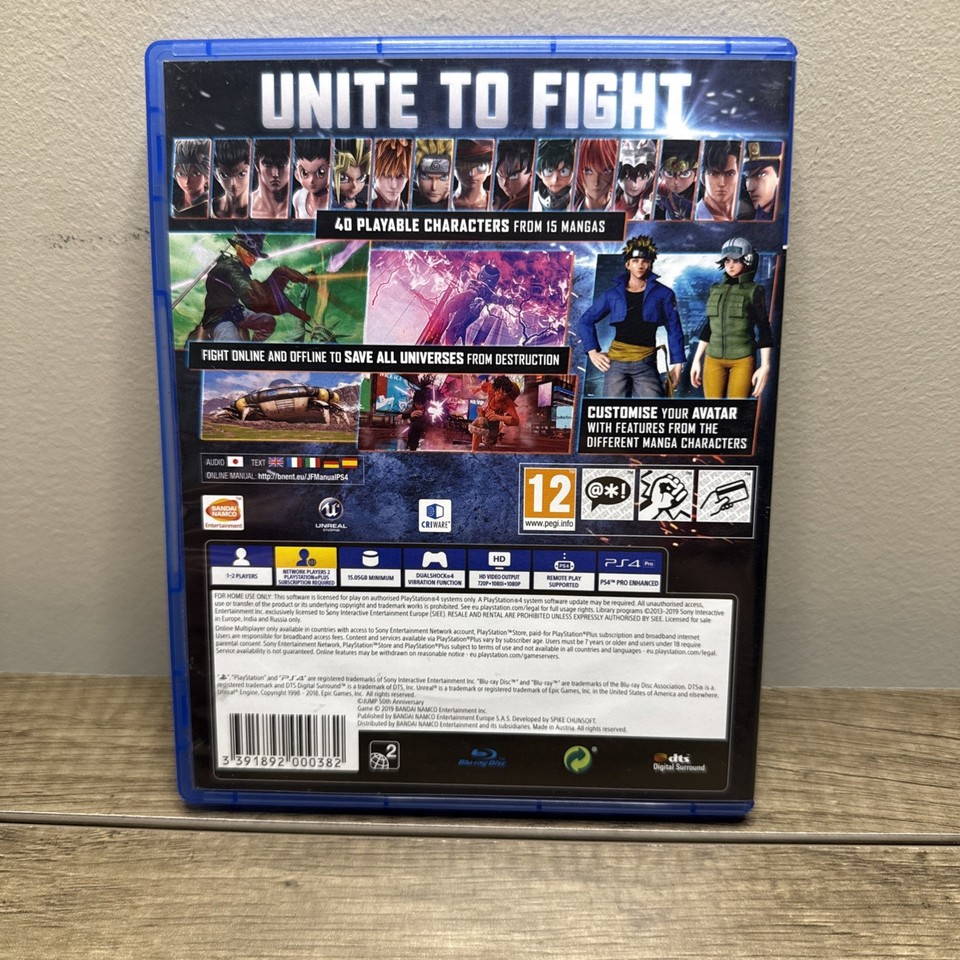 Jump Force - Sony Playstation 4 / PS4 | eBay