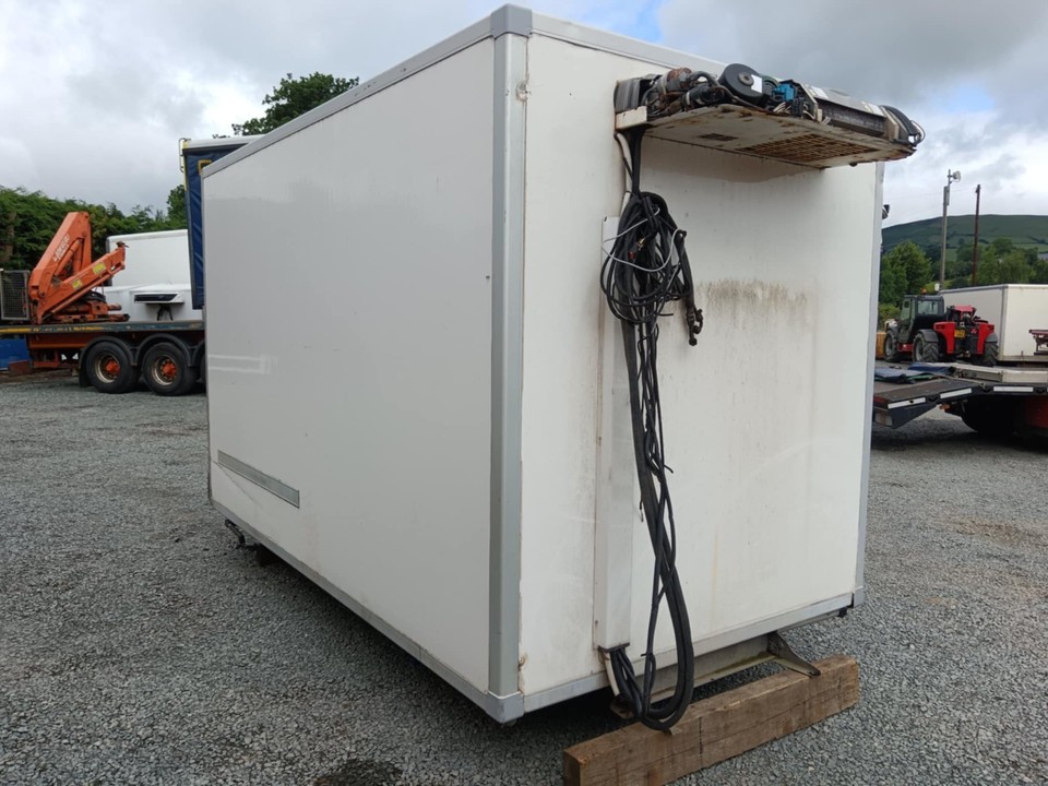 12ft insulated fridge freezer box body storage container barn doors can ...