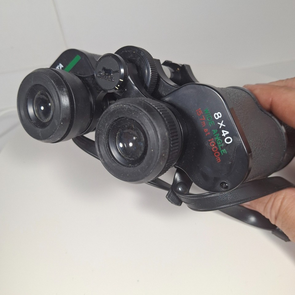 Vintage Greenkat Quick Focus Binoculars 8x40 Extra Wide Angle With Case | eBay