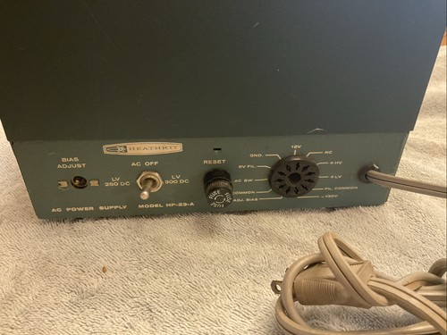 Heathkit HP-23A Power Supply Amateur Radio UNTESTED Ham Estate | eBay