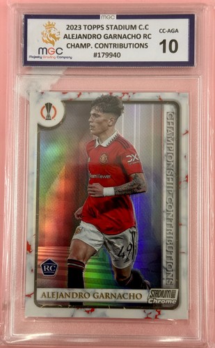 Alejandro Garnacho RC Manchester United 2023 Topps Stadium C.C #CC-AGA ...