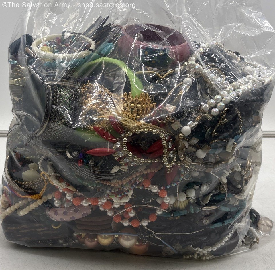 16.9LB Multicolor Beaded Costume Jewelry -Bulk Lot | eBay