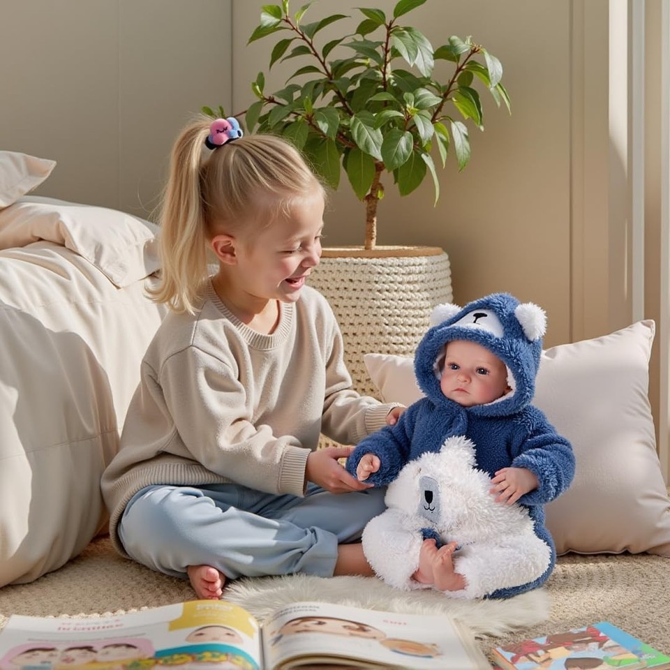 Lifelike Reborn Baby Dolls Boy - Aiden 20 Inch Handmade Realistic Baby ...