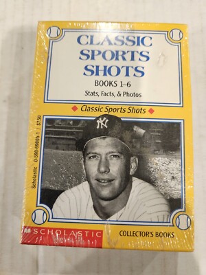 Scholastic Classic Sports Shots Books 1-6 Stats Facts & Photos Ruth ...