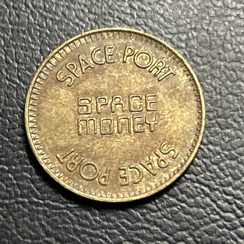 Space Port disneyland Space Money, Game Video Arcade Token F25 | eBay