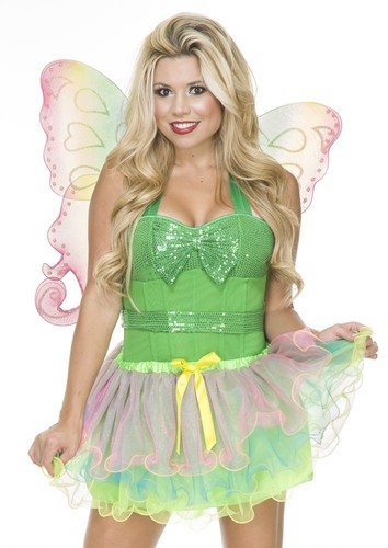 Rainbow Fairy Set Pixie Girl Tutu Wings Fancy Dress Up Halloween Adult Costume | eBay
