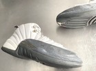 AIR JORDAN 12 XII RETRO SNEAKERS WHITE/FLINT-GREY MENS SIZE 10 [136001 ...