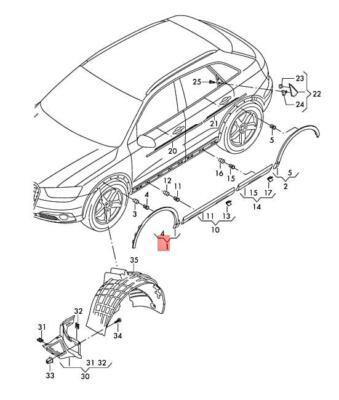 WHEEL COVER FOR VEHICLES WITH TYRES: PRIMED PAINT WITH: 8U0853718AGRU ...