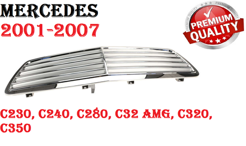 MERCEDES C230 C240 C280 C32 C320 C350 Front Grille Assembly NEW ...